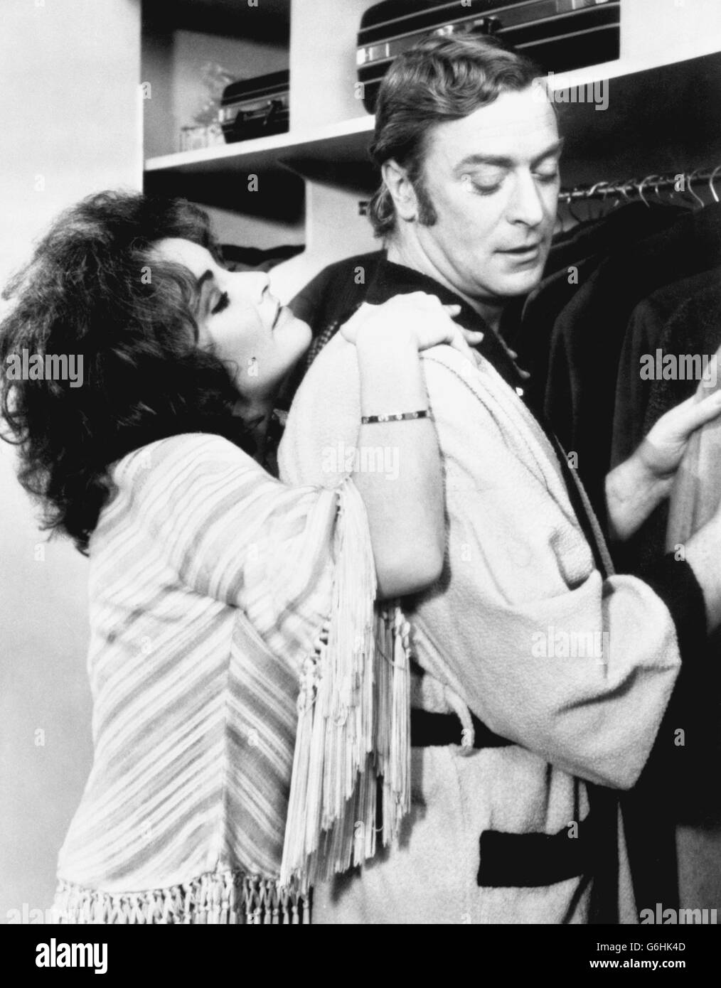 Film - Zee and Co. - Michael Caine and Elizabeth Taylor Stock Photo - Alamy