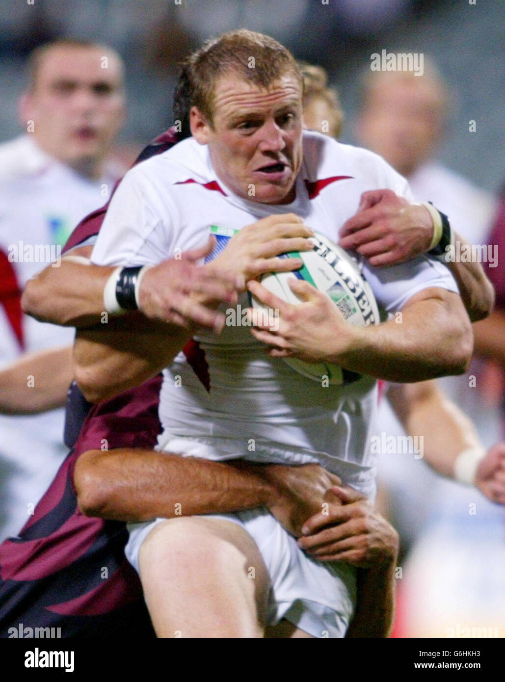 Rugby world cup pool c match between england and georgia hi-res stock ...