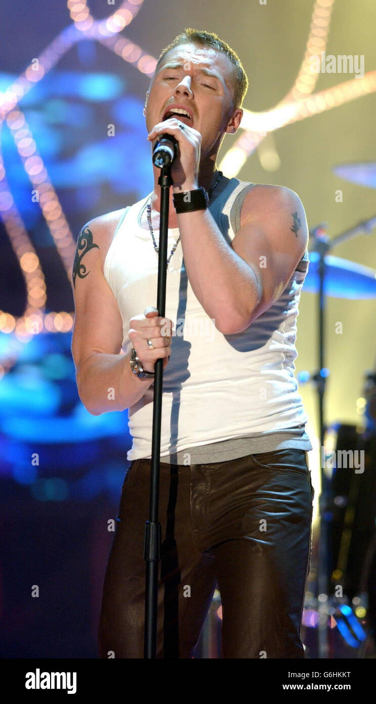 Singer Ronan Keating performs live on stage during the 15th World Music ...