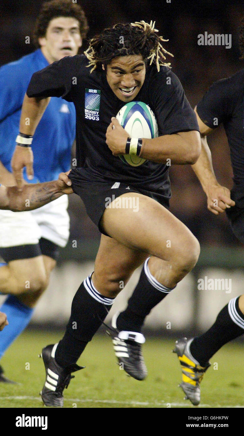 New Zealand's Ma'a Nonu during their Rugby Union World Cup pool match ...