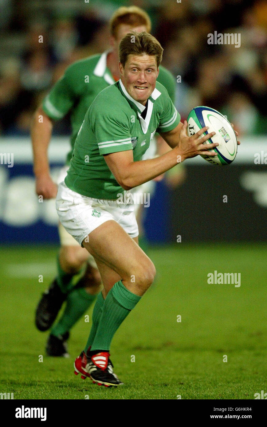 Ireland's Ronan O'Gara in action during Ireland's 45-17 victory over ...