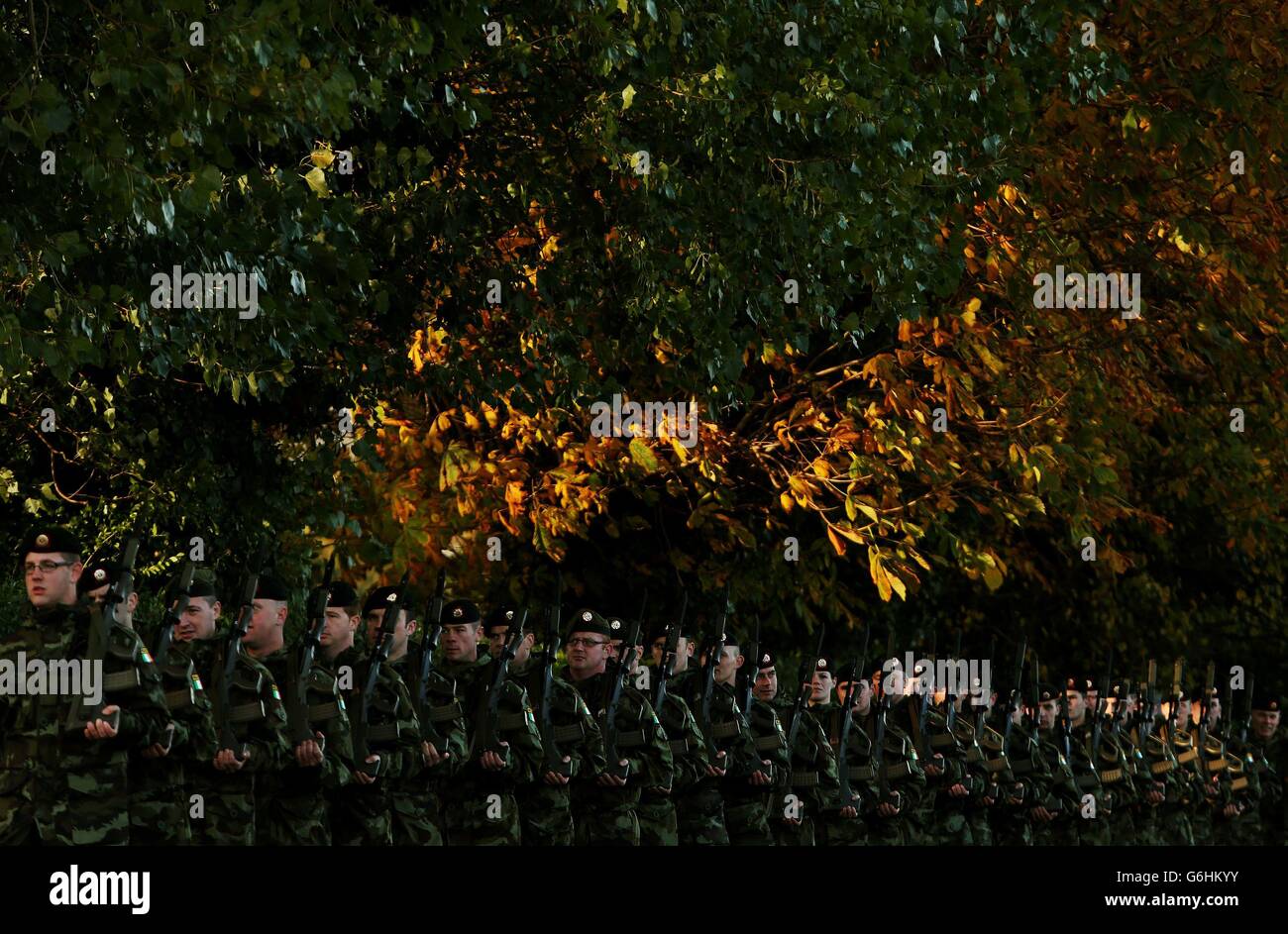 Lebanon bound 42nd infantry group hi-res stock photography and images ...