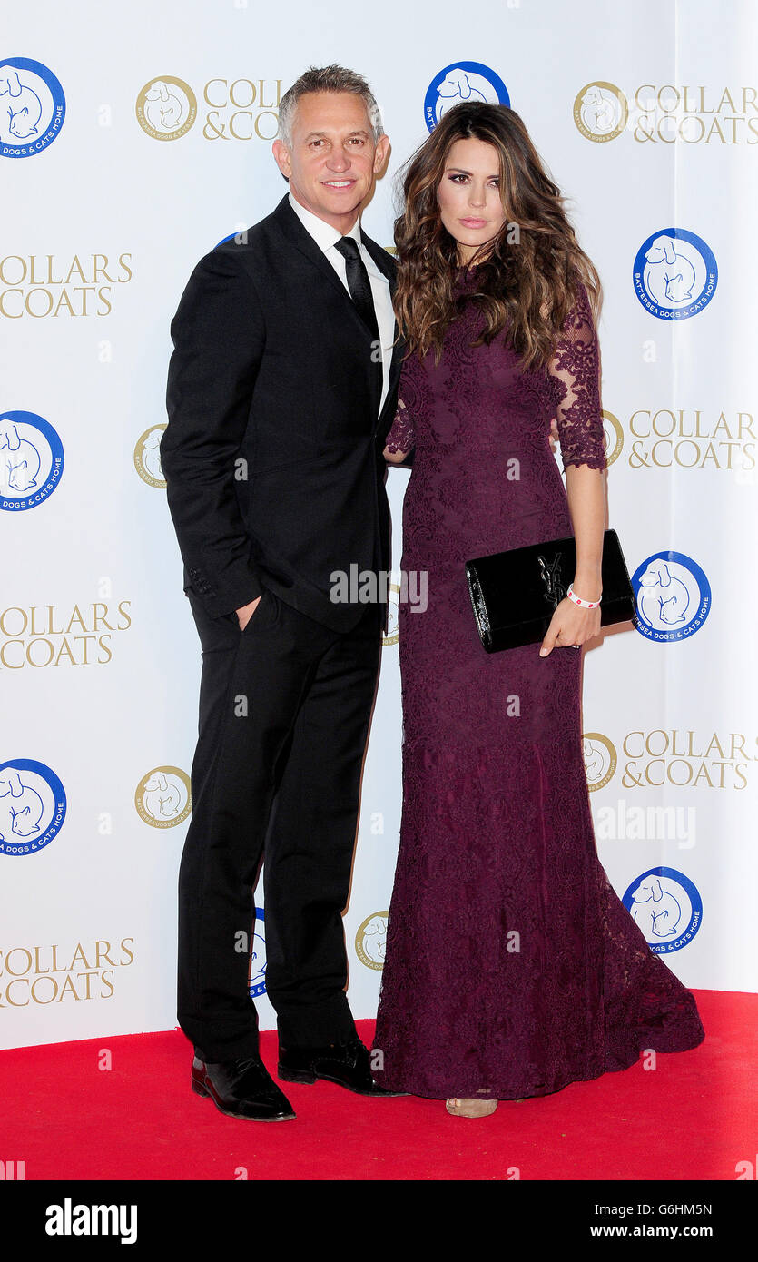 Gary and Danielle Lineker attending Battersea Dogs and Cats Home's ...