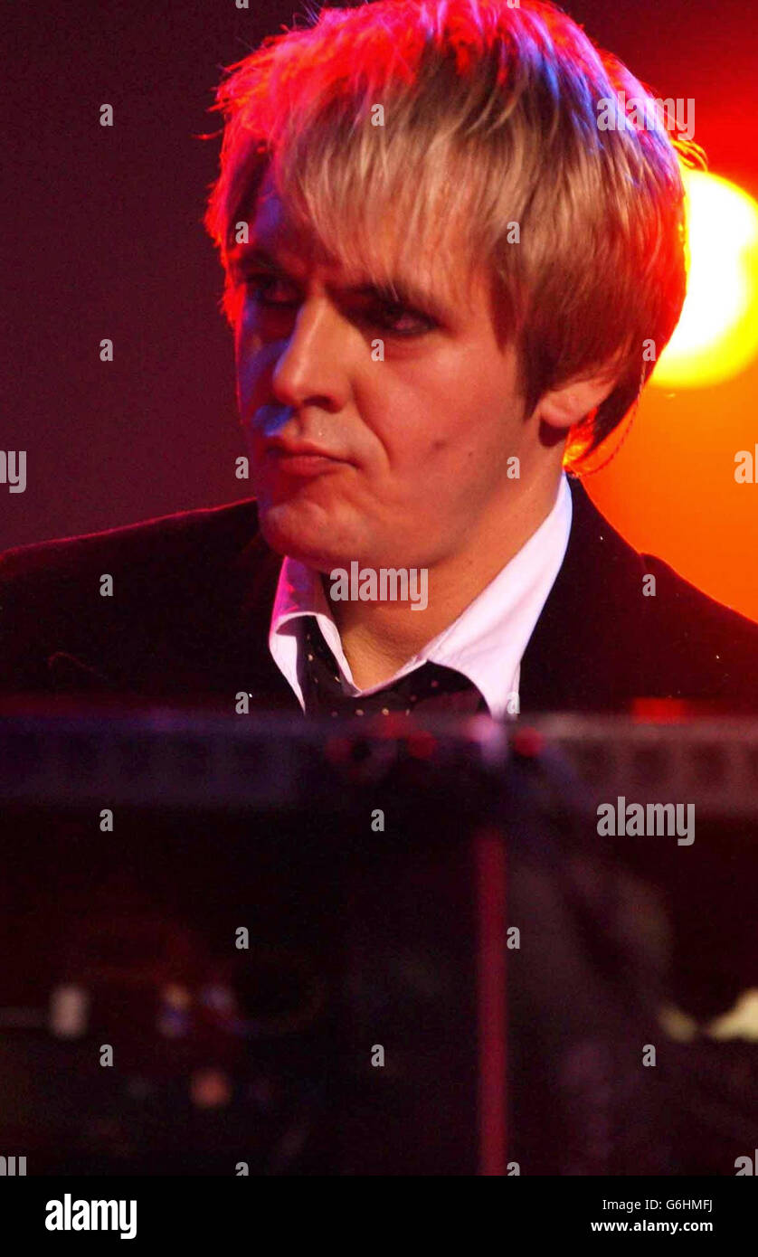 Nick Rhodes of Duran Duran performs live on stage for their first UK ...