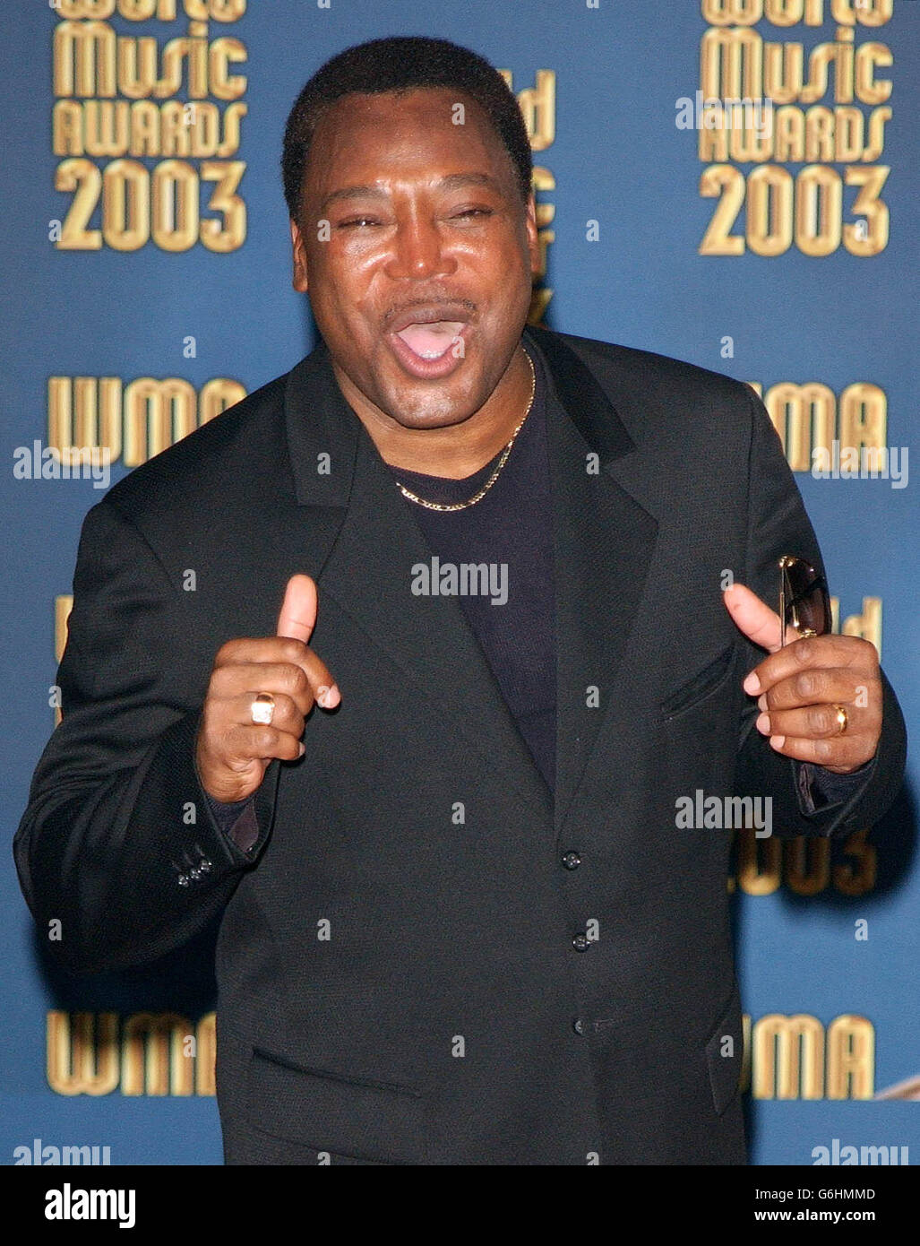 Singer George Benson arrives at the 15th World Music Awards at the ...