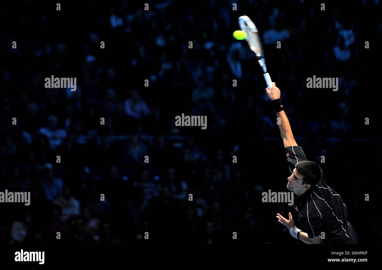 Tennis - Barclays ATP World Tour Finals - Day Two - O2 Arena Stock ...