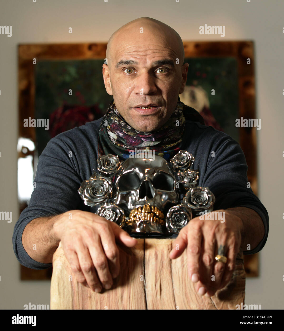 Clifford Joseph Price, better known as Goldie, unveils his solo art ...