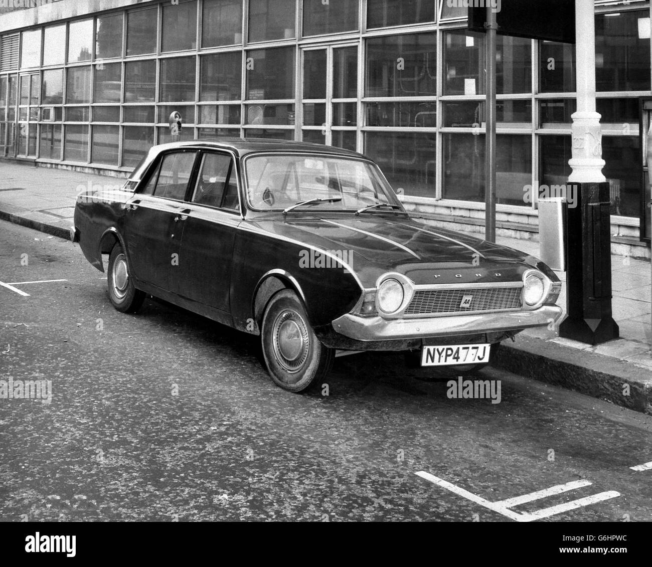 New car registration Black and White Stock Photos & Images - Alamy