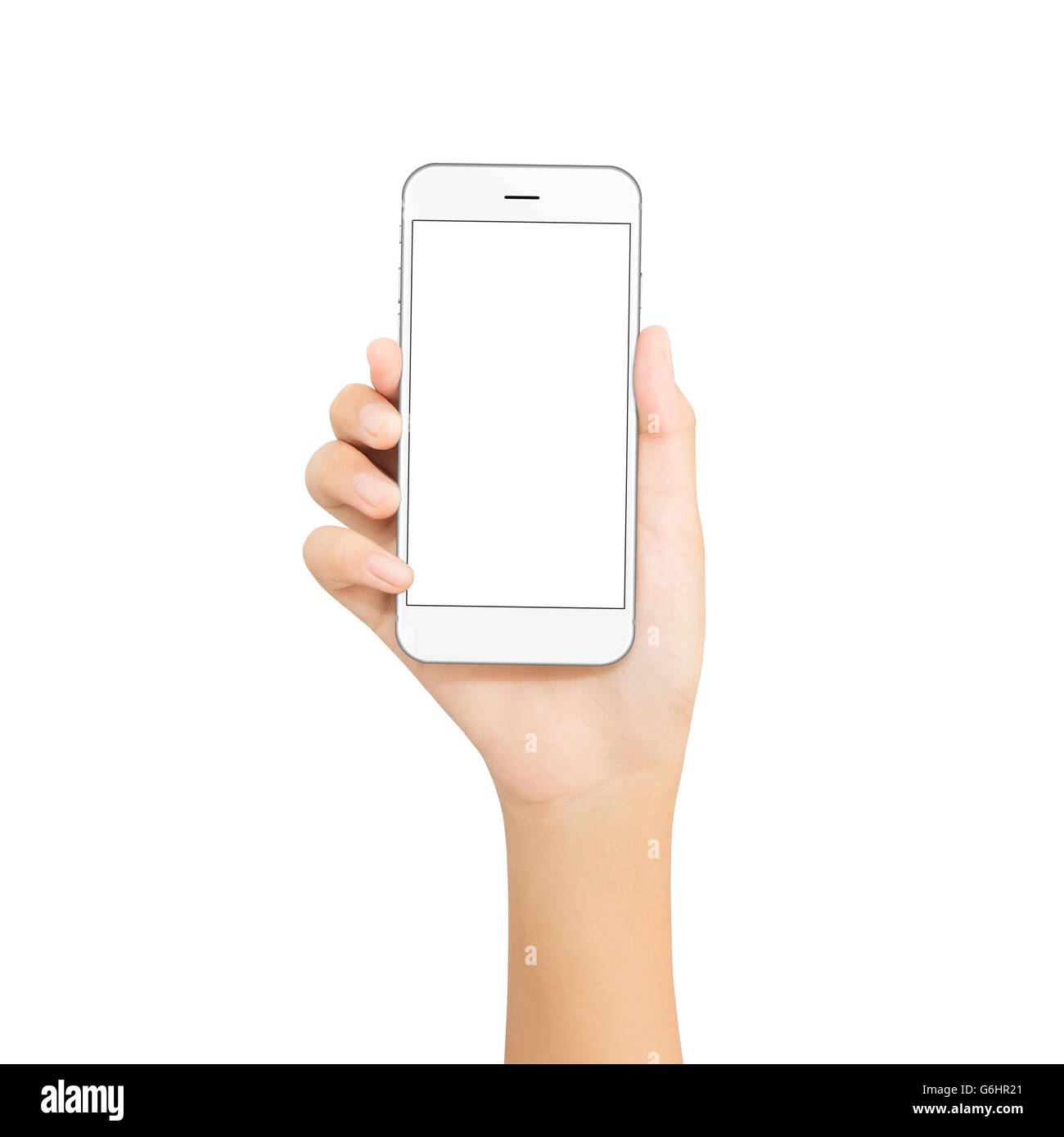 Female Hand Holding Phone