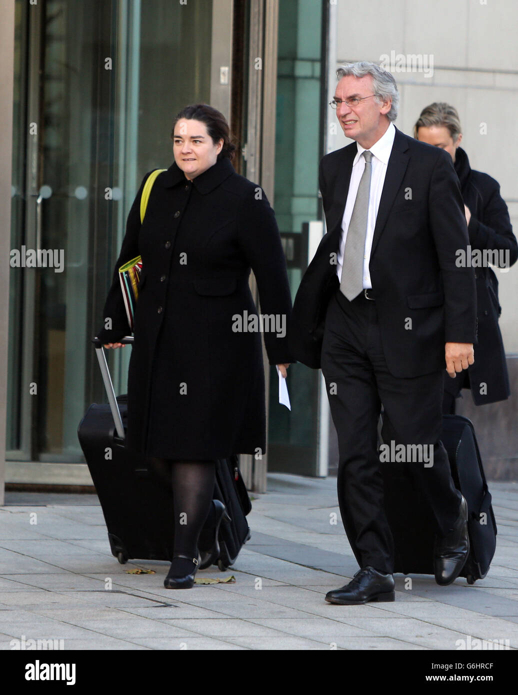 Mallon family barristers Barry McDonald QC (right) and Fiona Doherty ...