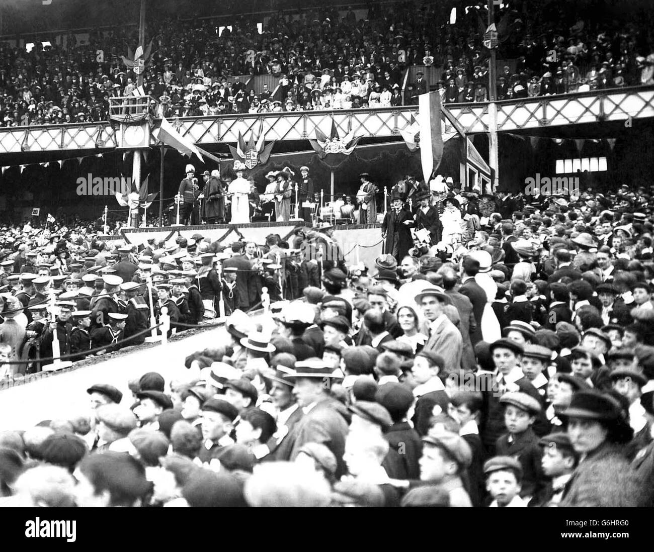 Royalty - King George V - Goodison Park, Liverpool Stock Photo - Alamy