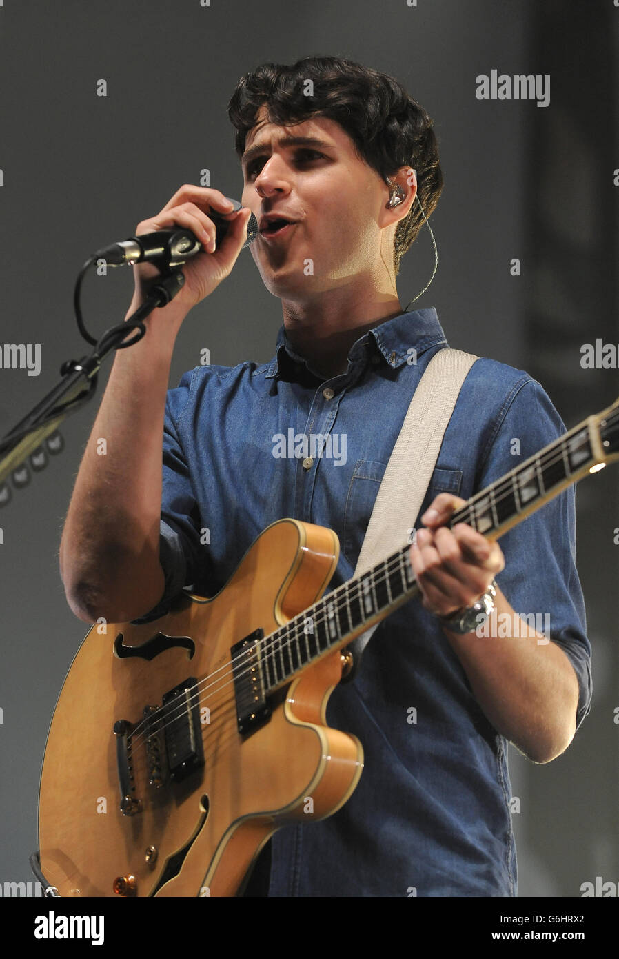 Ezra koenig of vampire weekend hi-res stock photography and images - Alamy