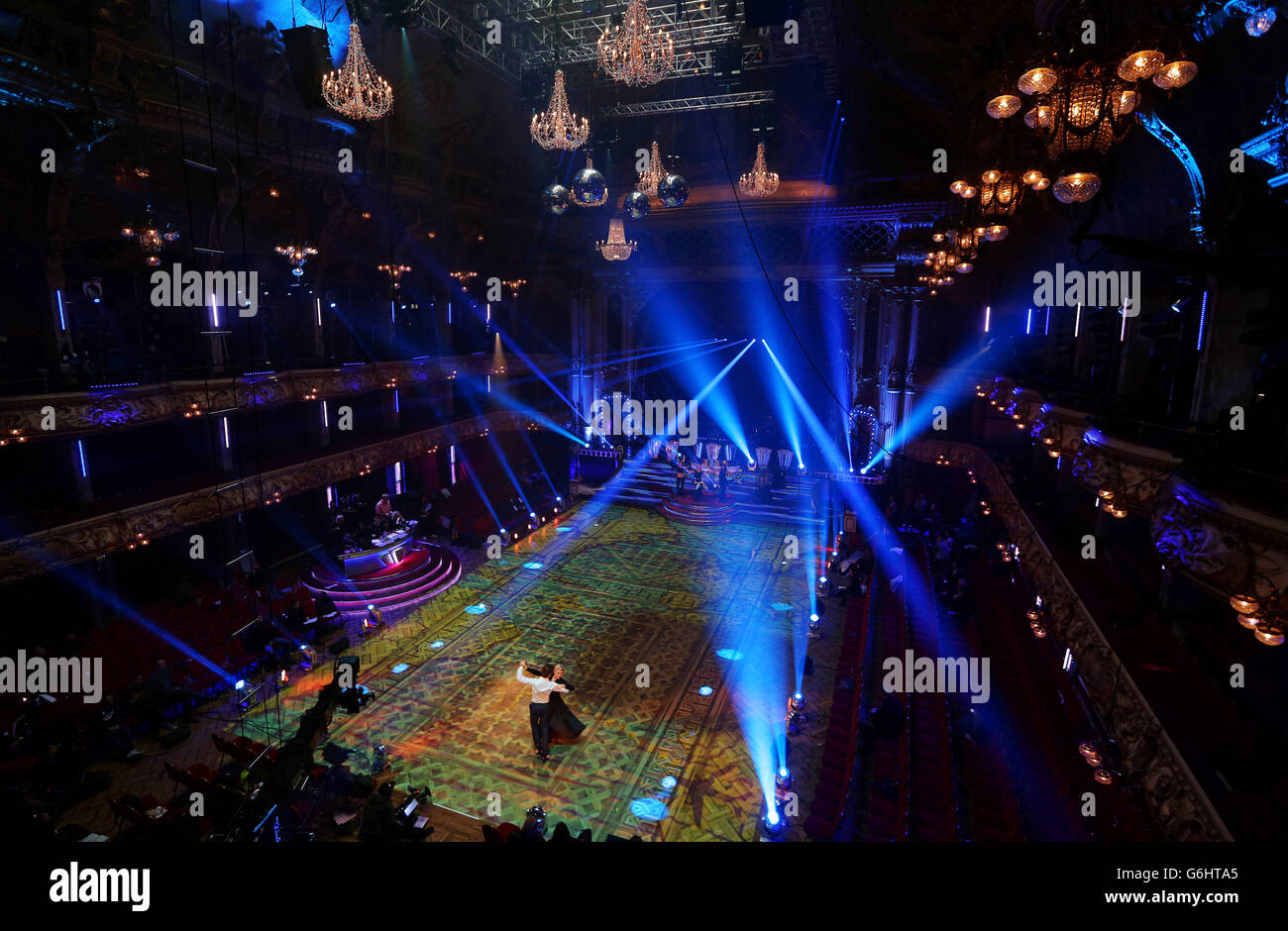 Strictly Come Dancing rehearsals - Blackpool Stock Photo - Alamy