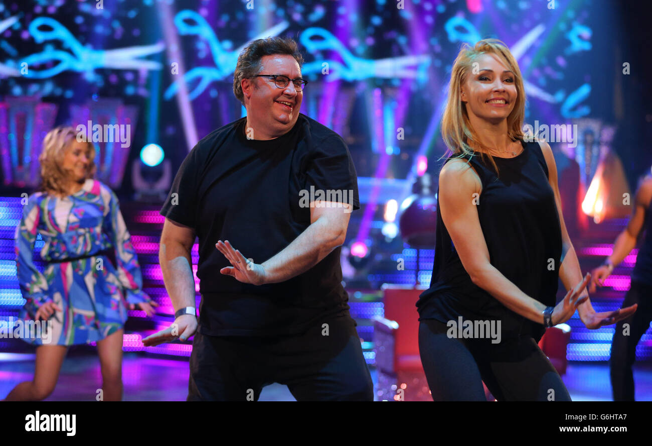 Mark Benton and his dance partner Iveta Lukosiute take part in Strictly ...