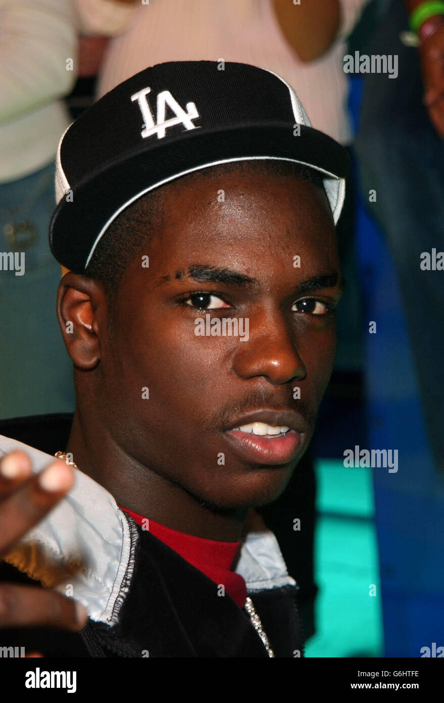Blazin Squad MTV TRL. A member of Blazin Squad during their appearance ...