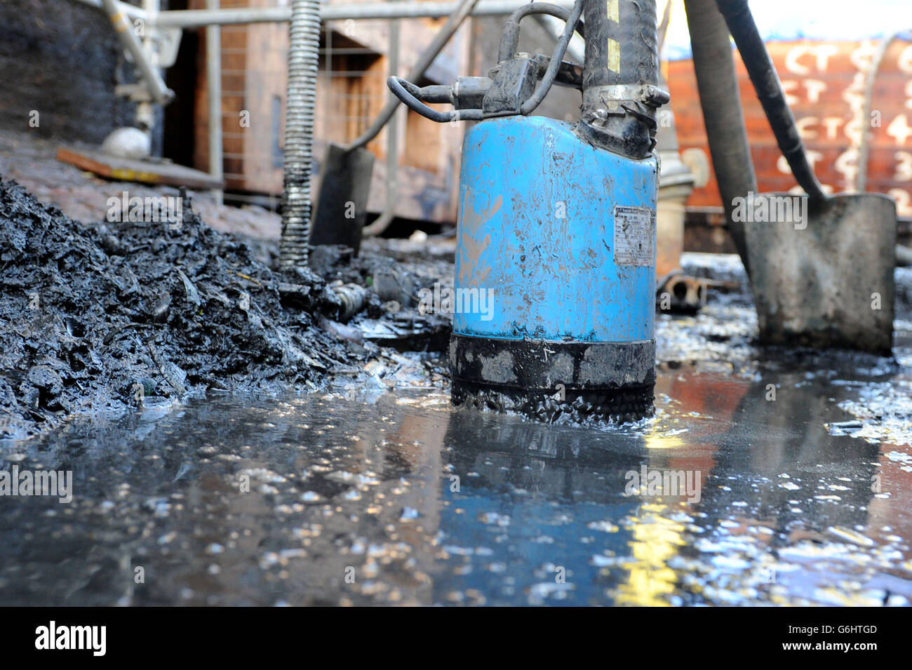 Camden Lock Drained - London Stock Photo - Alamy