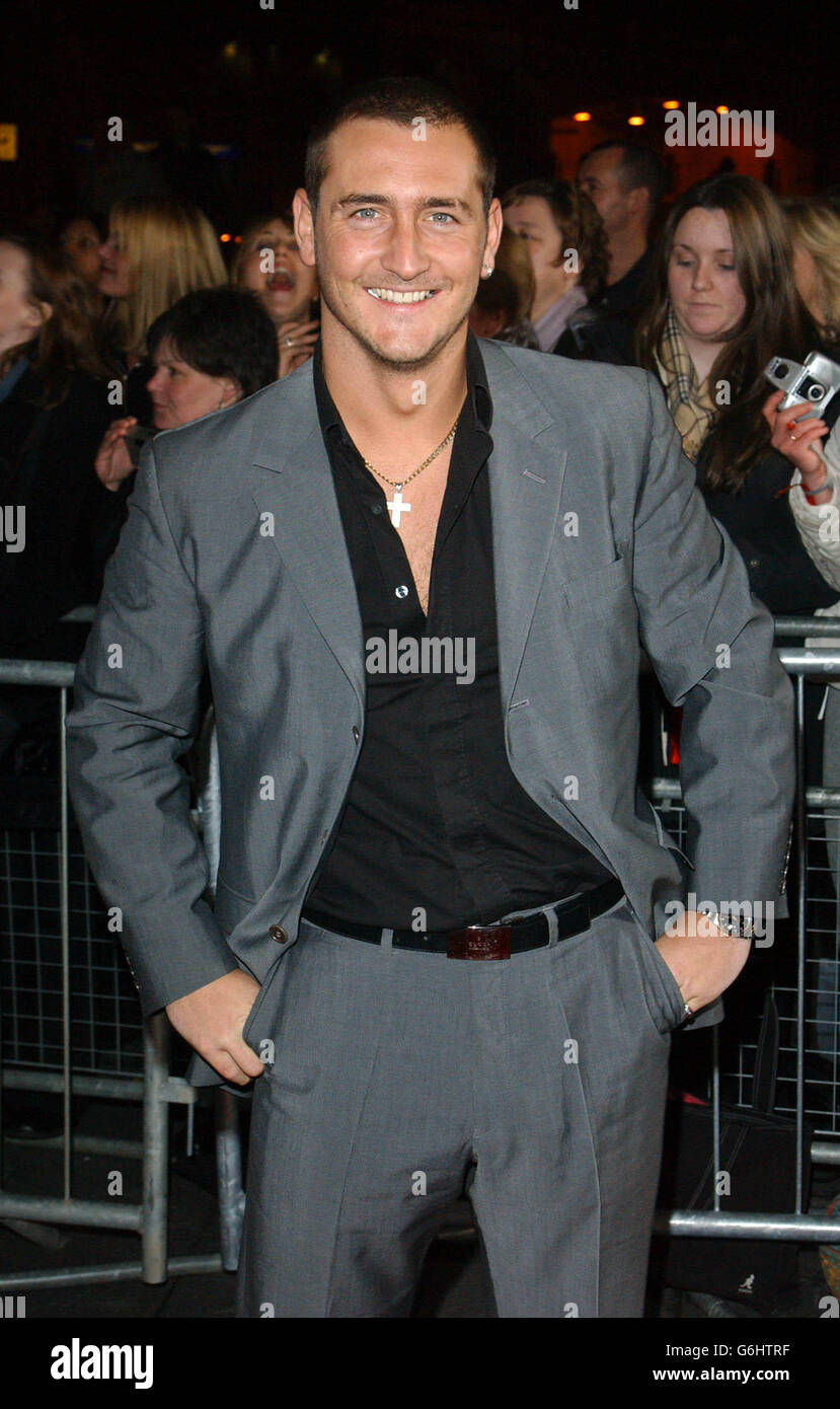Actor Will Mellor arrives for ITV 1's National Music Awards, held at ...