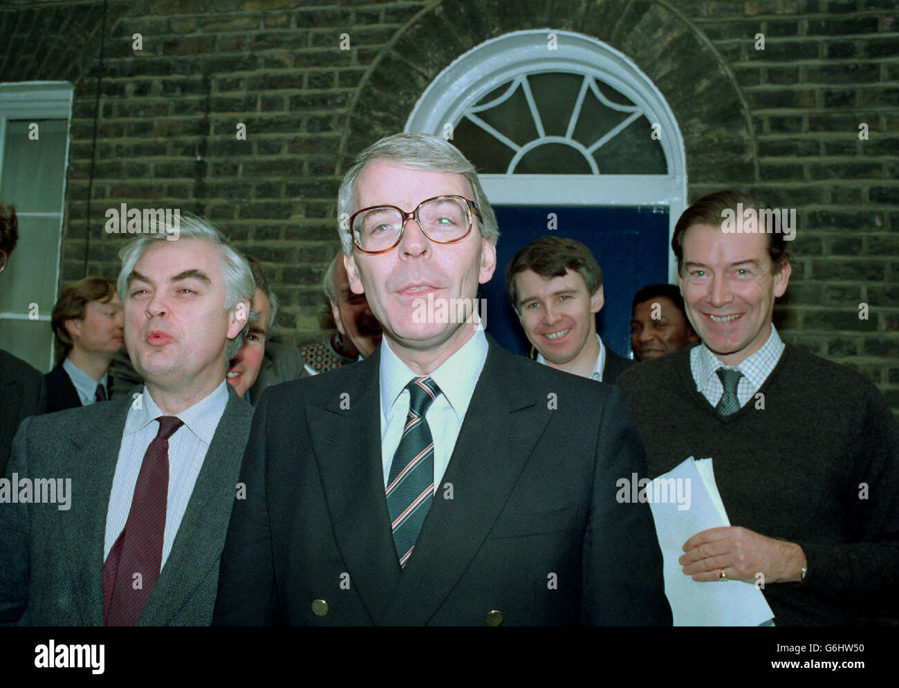 Norman lamont and john major hi-res stock photography and images - Alamy