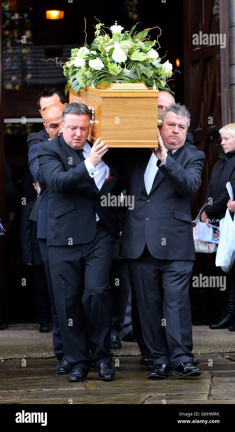 Steve Prescott funeral Stock Photo - Alamy