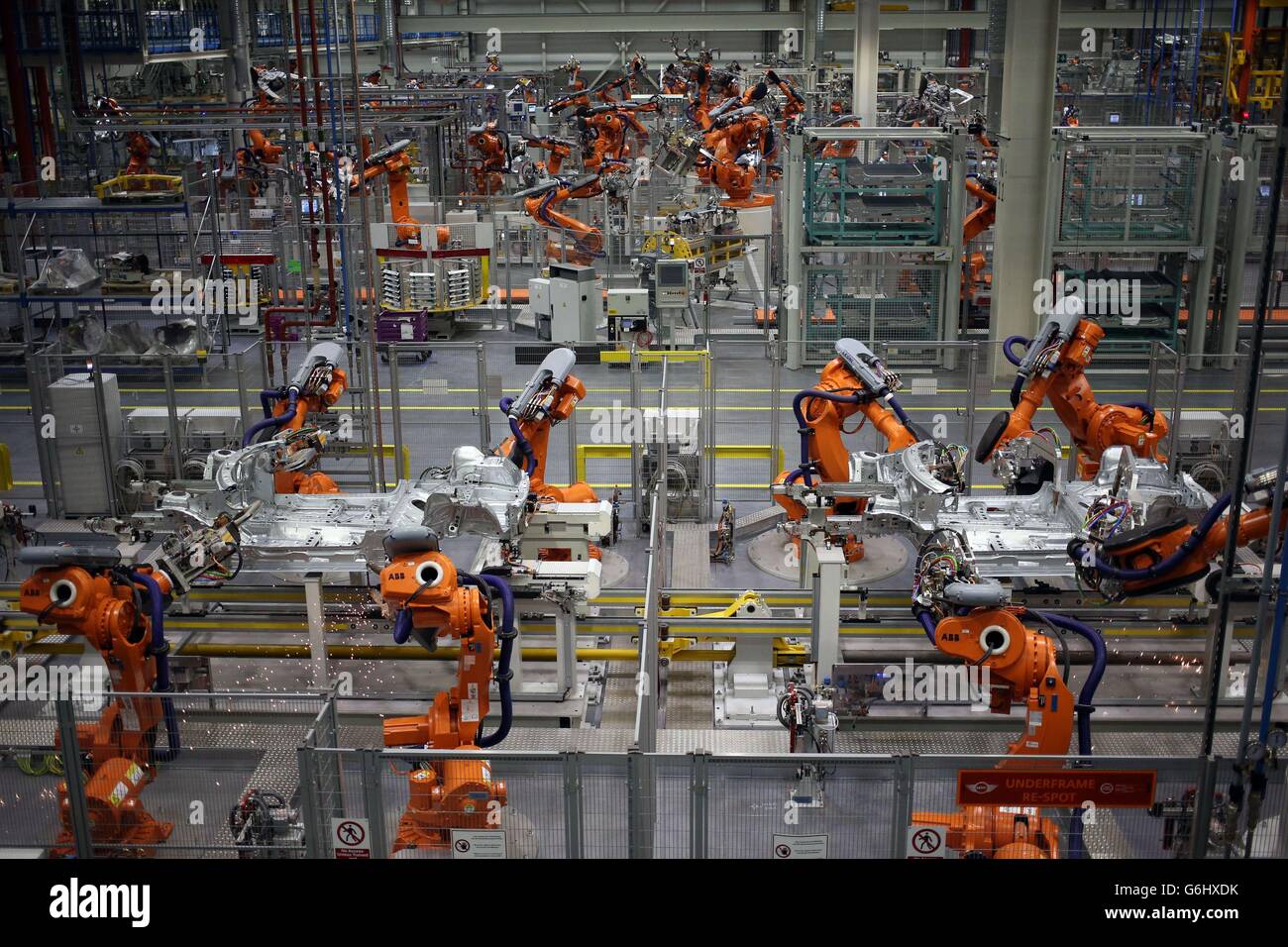 Science and Technology - BMW Mini Plant - Oxford Stock Photo - Alamy