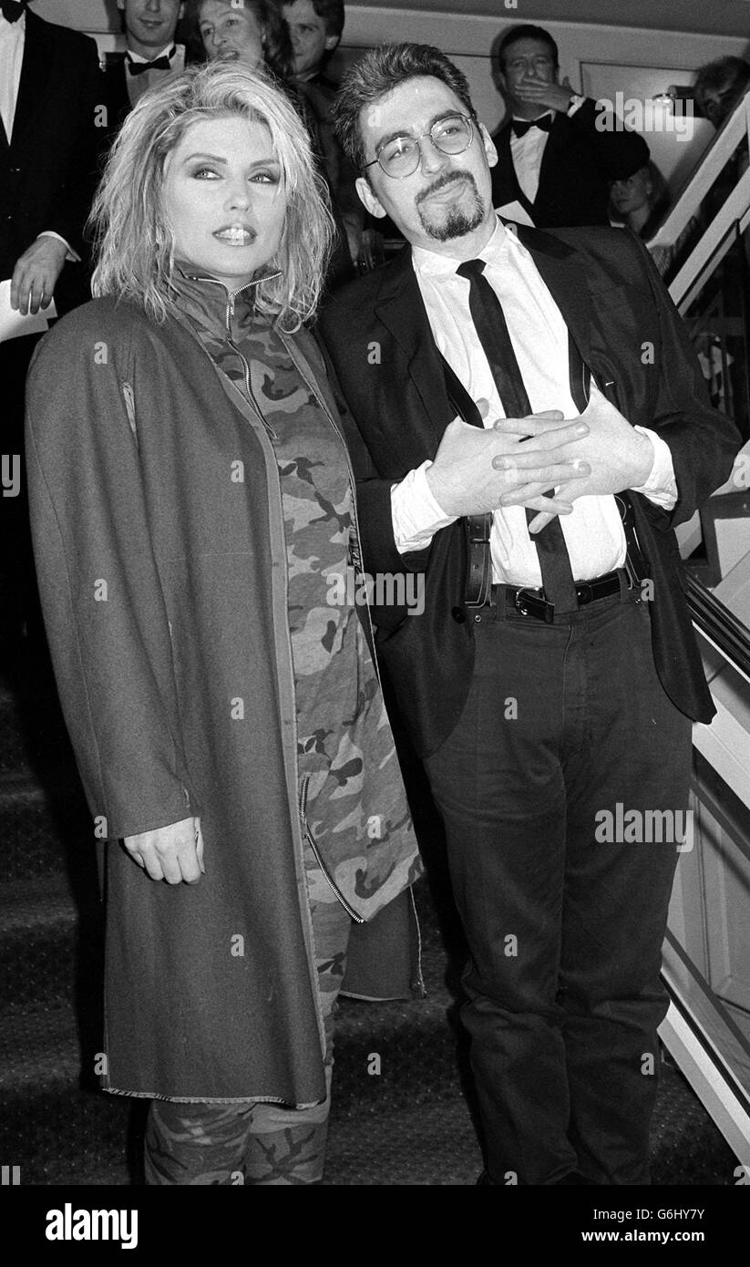 American star debbie harry and long time boyfriend hi-res stock ...
