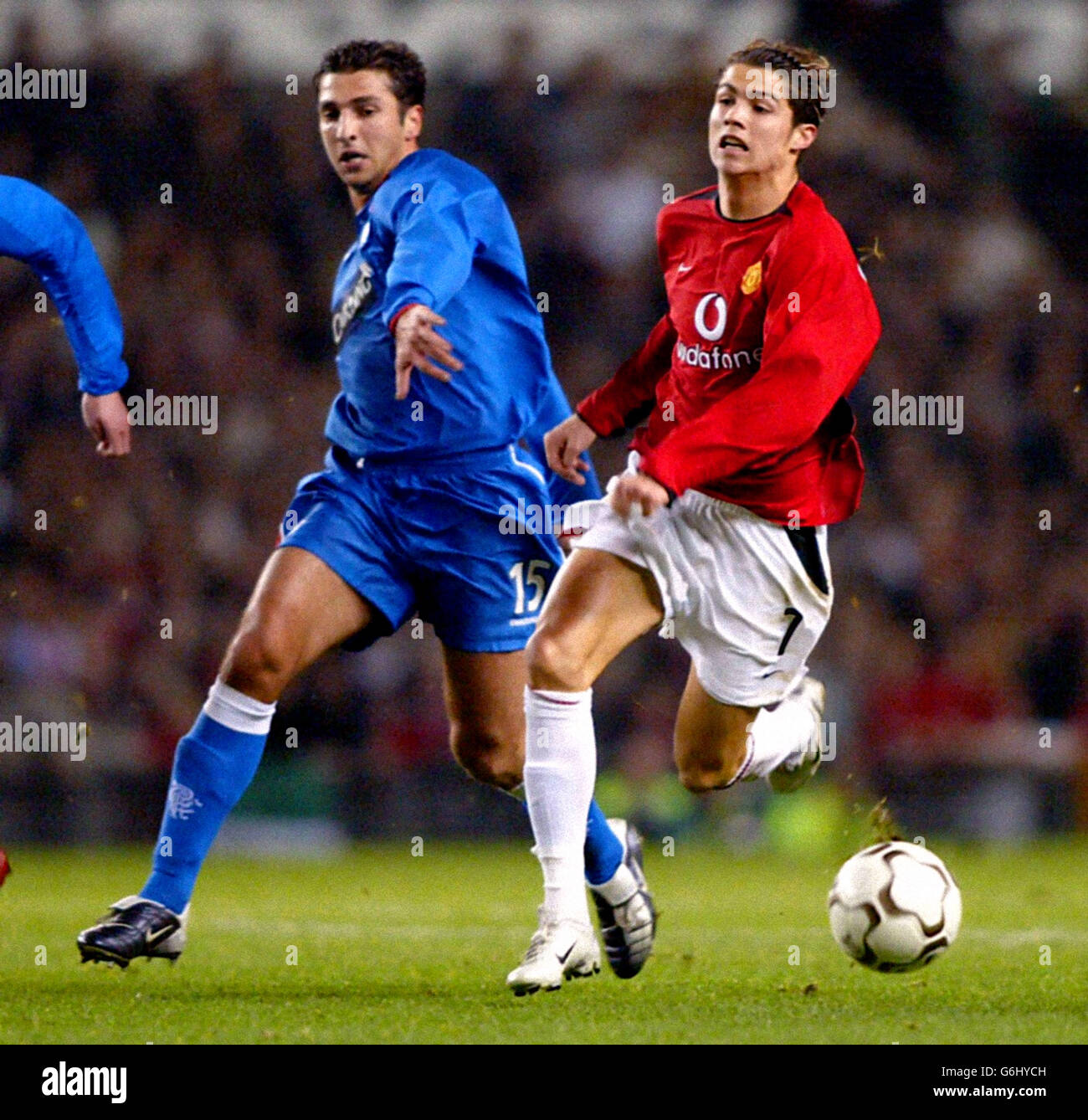 Sport football action cristiano ronaldo zurab khizanishvili hi-res ...