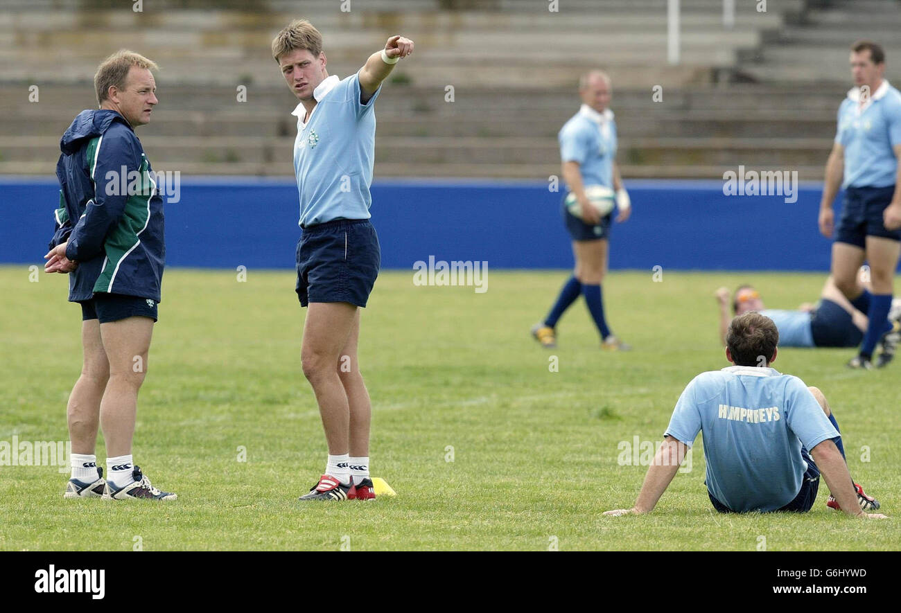 Training telstra dome hi-res stock photography and images - Alamy