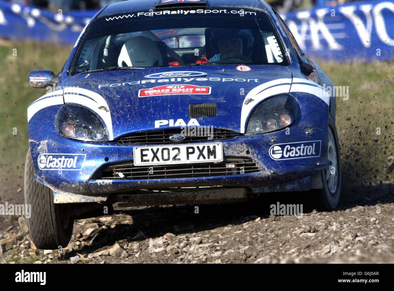 Great Britain's Guy Wilks and Phil Pugh driving a Ford Puma in the ...