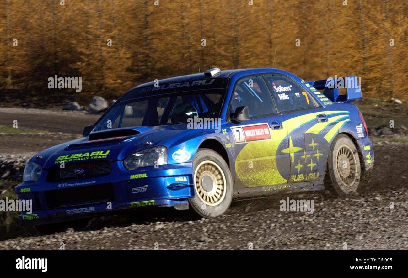 Norway's Petter Solberg and co driver, Great Britain's Phillip Mills ...