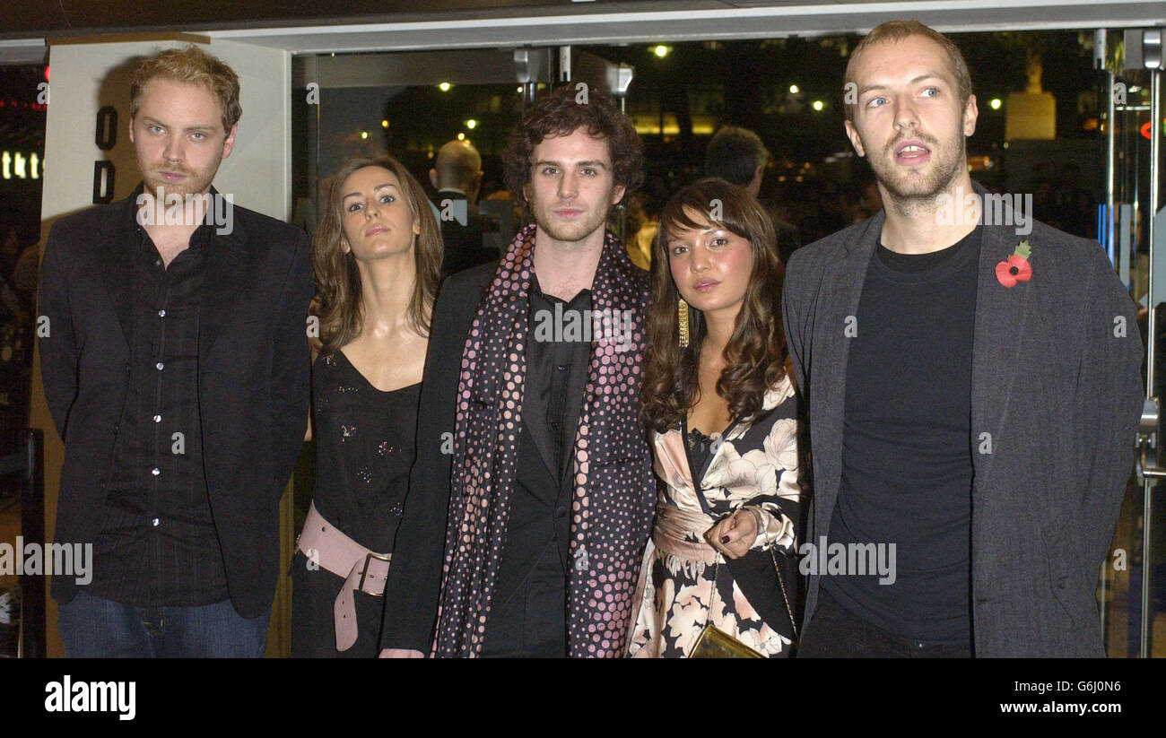 Coldplay frontman Chris Martin arrives with his band for the UK ...