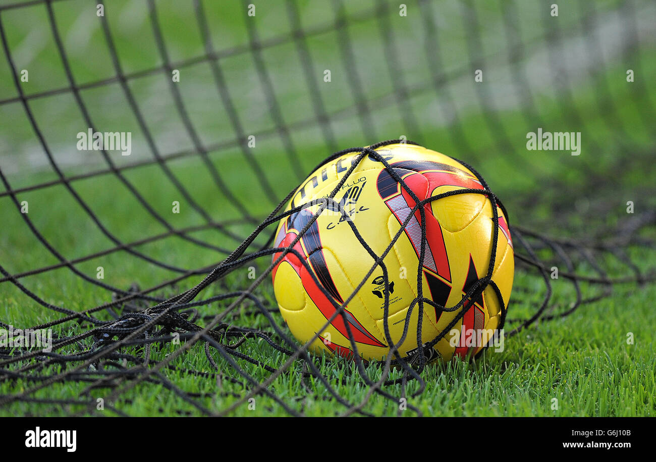 The new yellow winter ball being used by the Football League during the ...