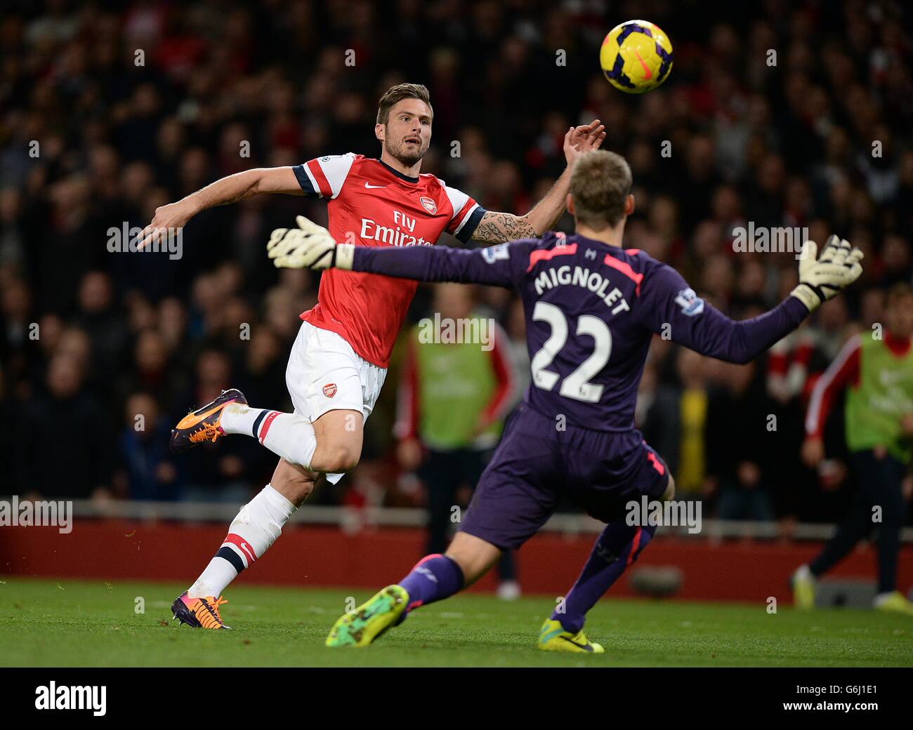 Soccer - Barclays Premier League - Arsenal v Liverpool - Emirates ...