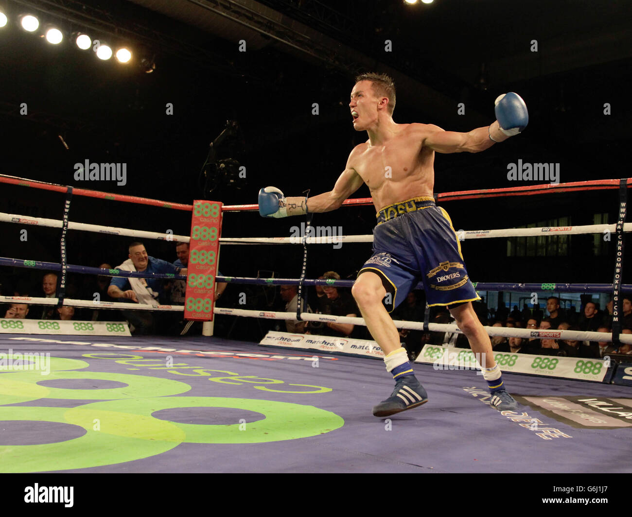Boxing - Vacant Commonwealth Featherweight Championship - Samir ...