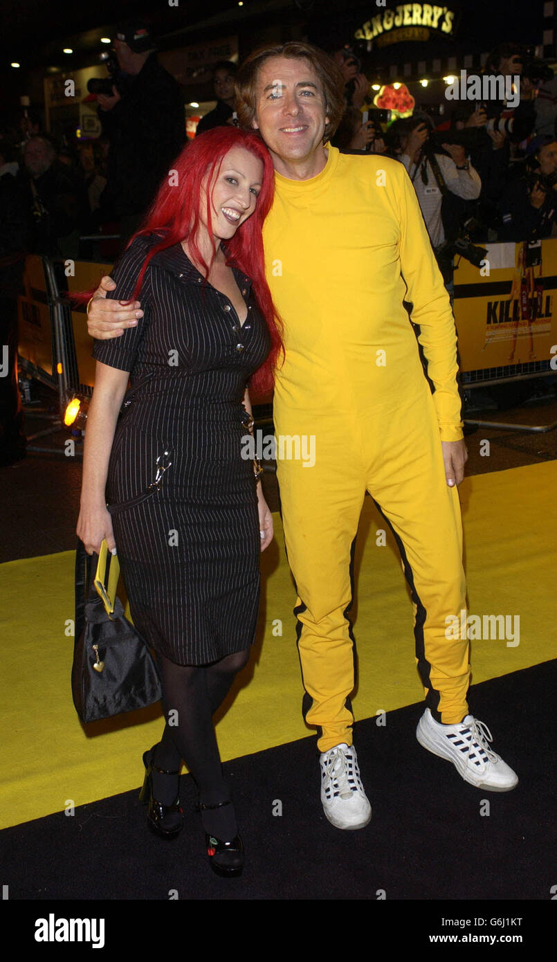 Jonathan Ross and Jane Ross arrives for the UK premiere of Kill Bill - Volume 1 at Empire ...