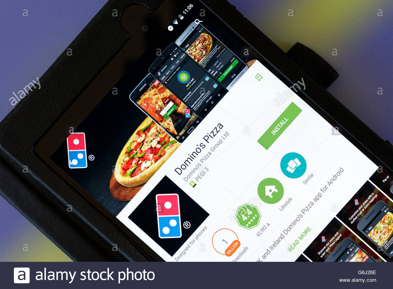 Dominos Pizza Take Away Food High Resolution Stock Photography and ...