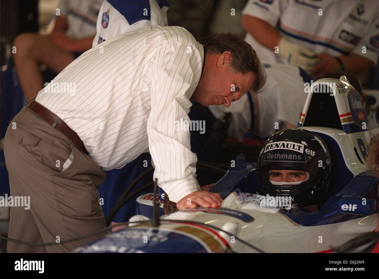 Motor Racing Formula One testing, Silverstone Stock Photo - Alamy