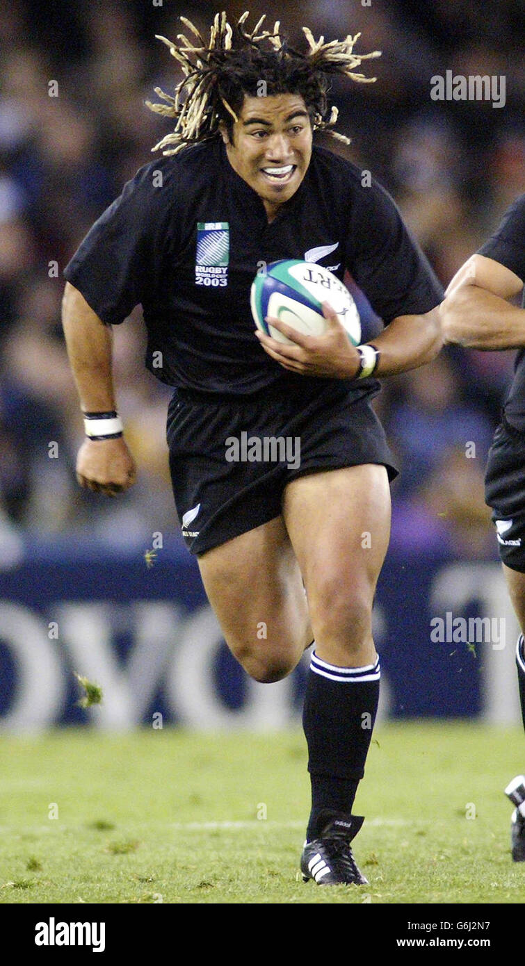 New Zealand's Ma'a Nonu in action against Italy during their Rugby ...