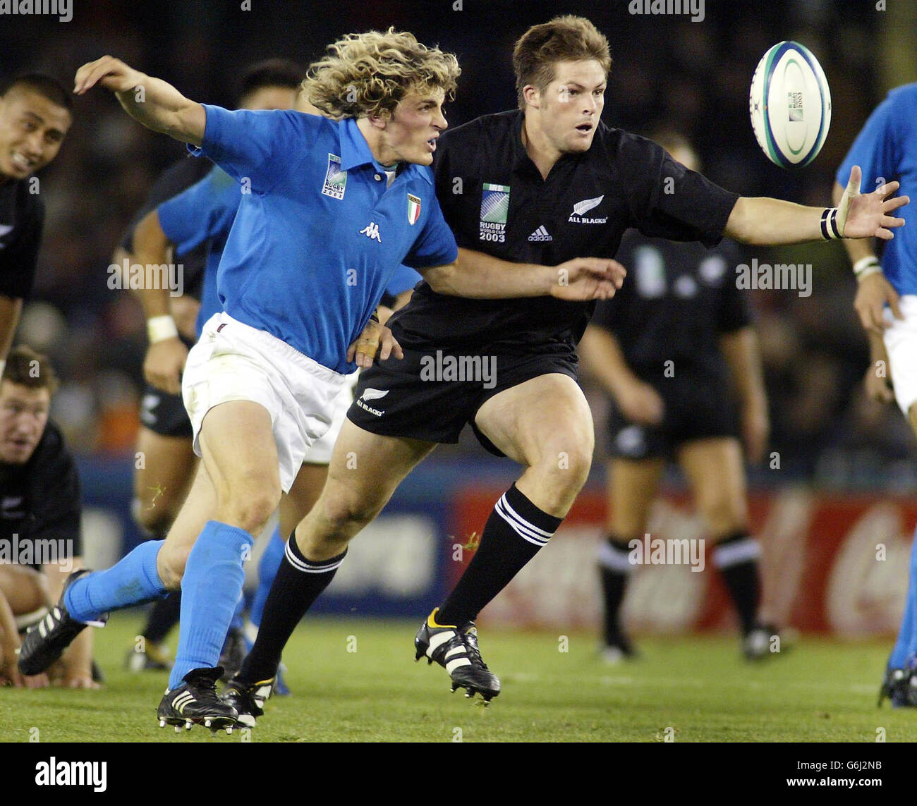 Rugby world cup pool d match telstra dome hi-res stock photography and ...