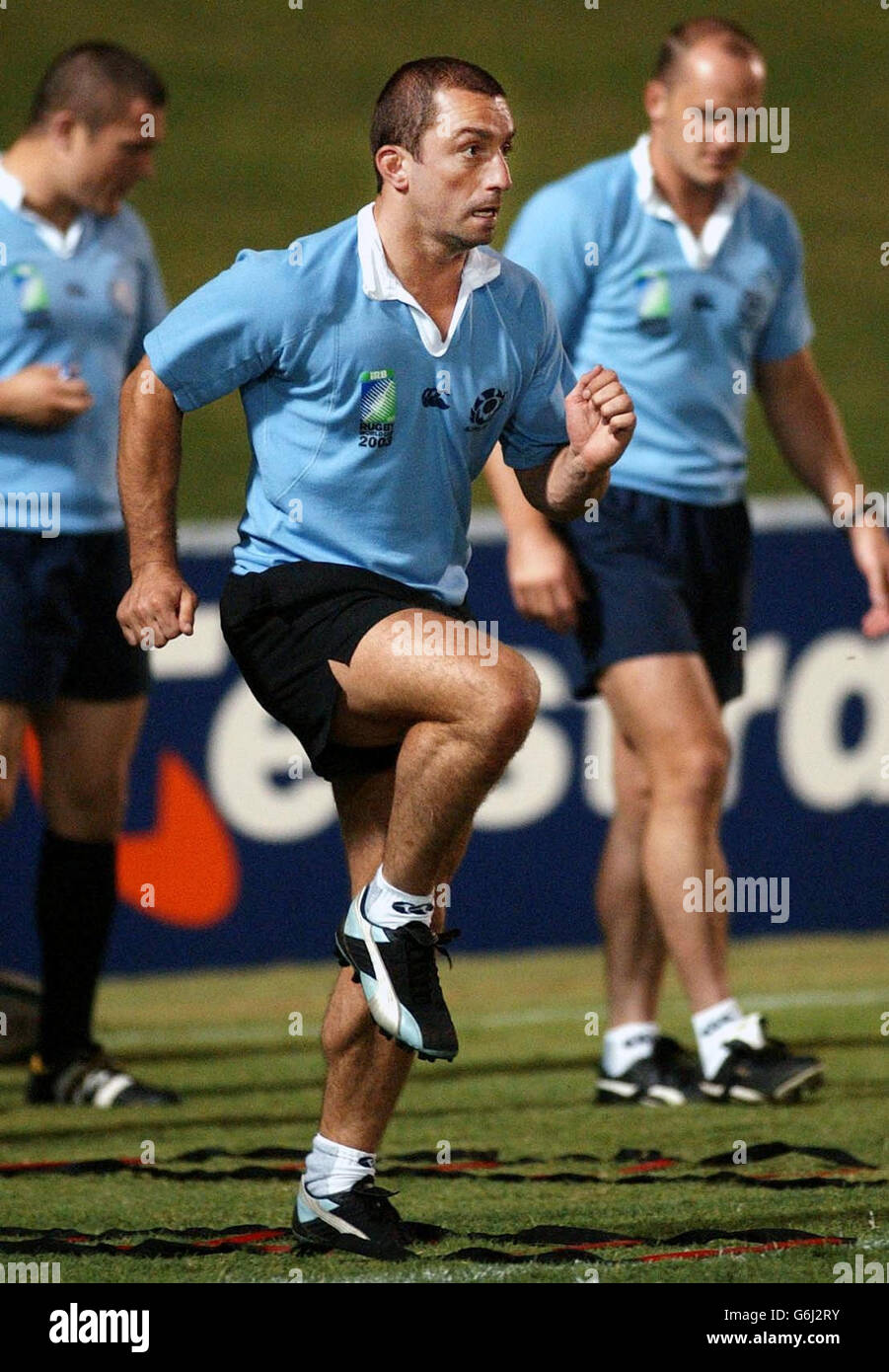 Scotland training session Stock Photo - Alamy