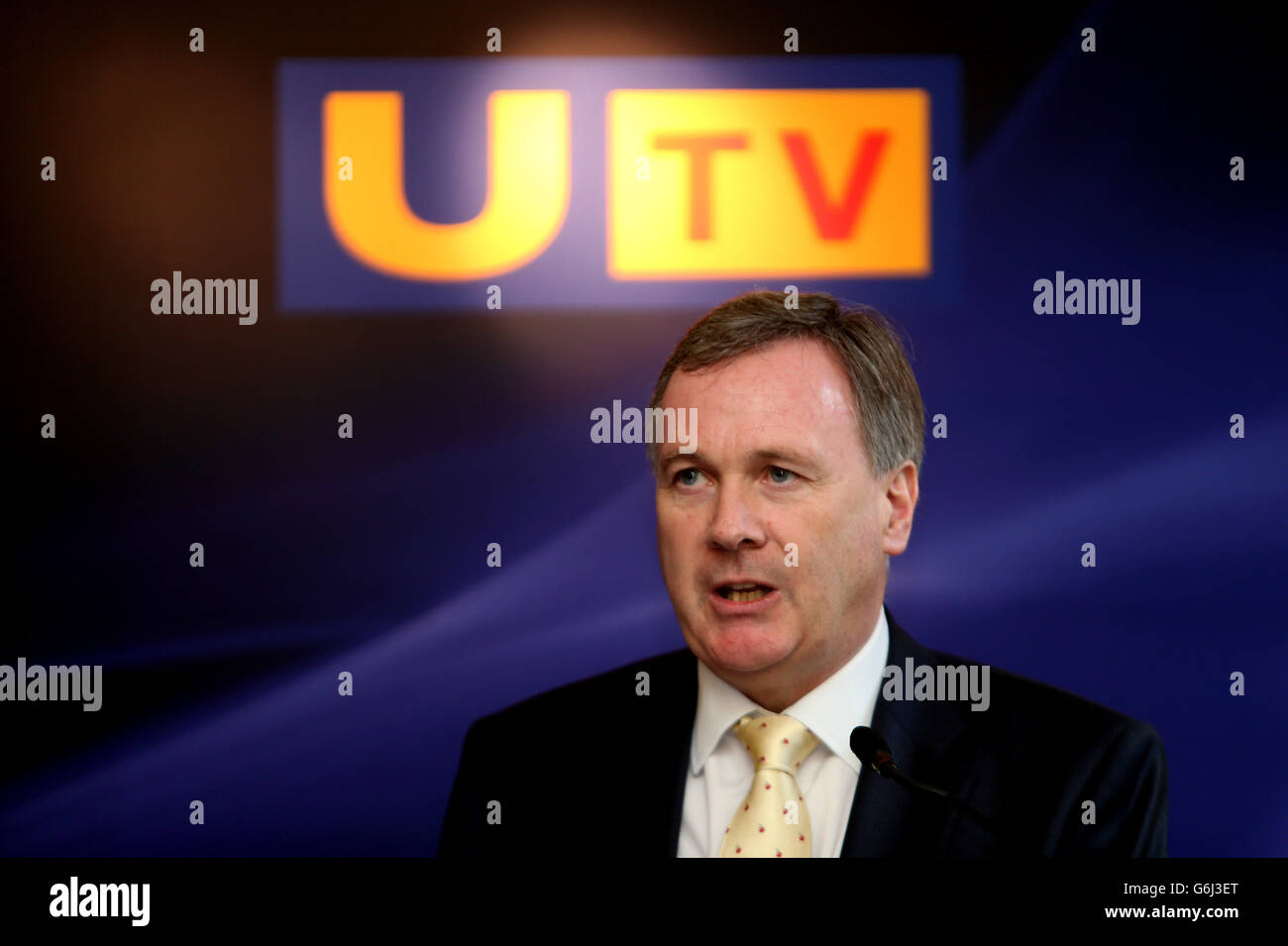 UTV launching Irish TV channel Stock Photo - Alamy