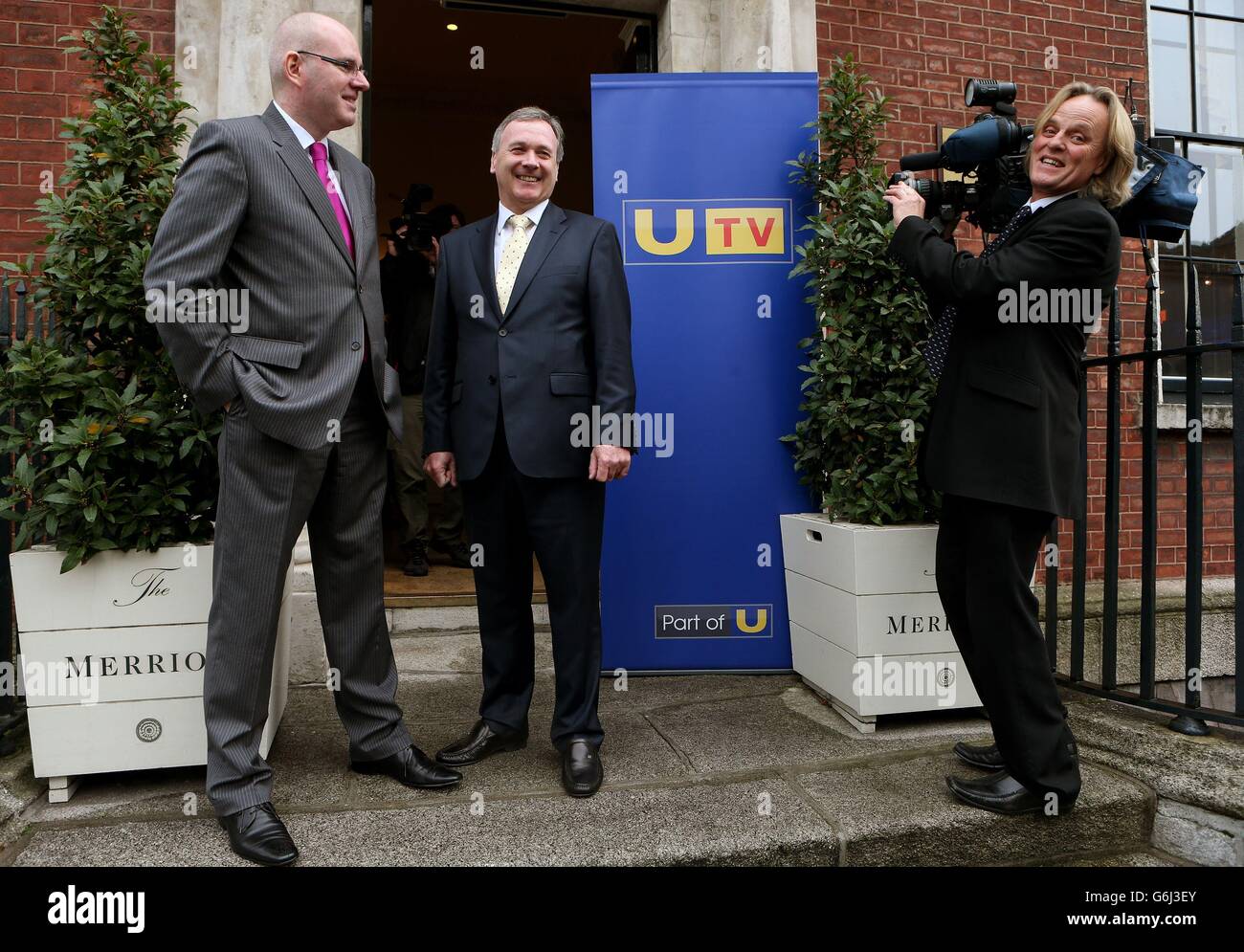 UTV launching Irish TV channel Stock Photo - Alamy