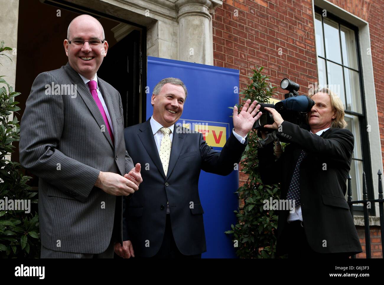 UTV launching Irish TV channel Stock Photo - Alamy