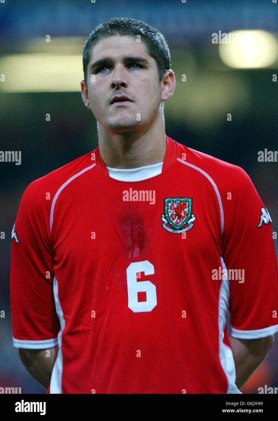 : Wales's Carl Robinson of Portsmouth ahead of the European ...