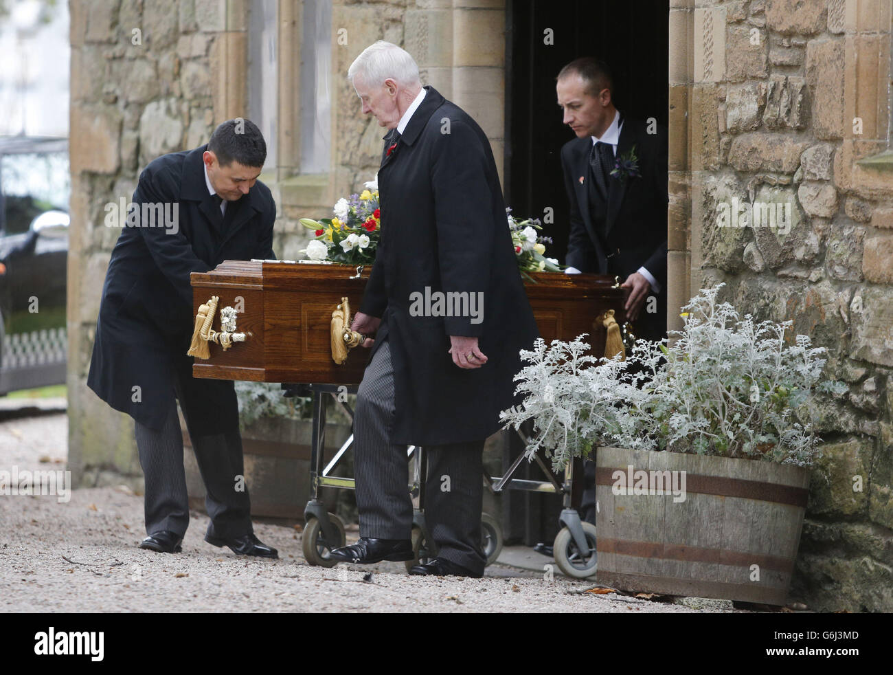 Funeral held for musician Alexander Stock Photo - Alamy