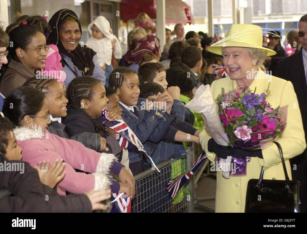 Queen elizabeth ii tour edmonton hi-res stock photography and images ...