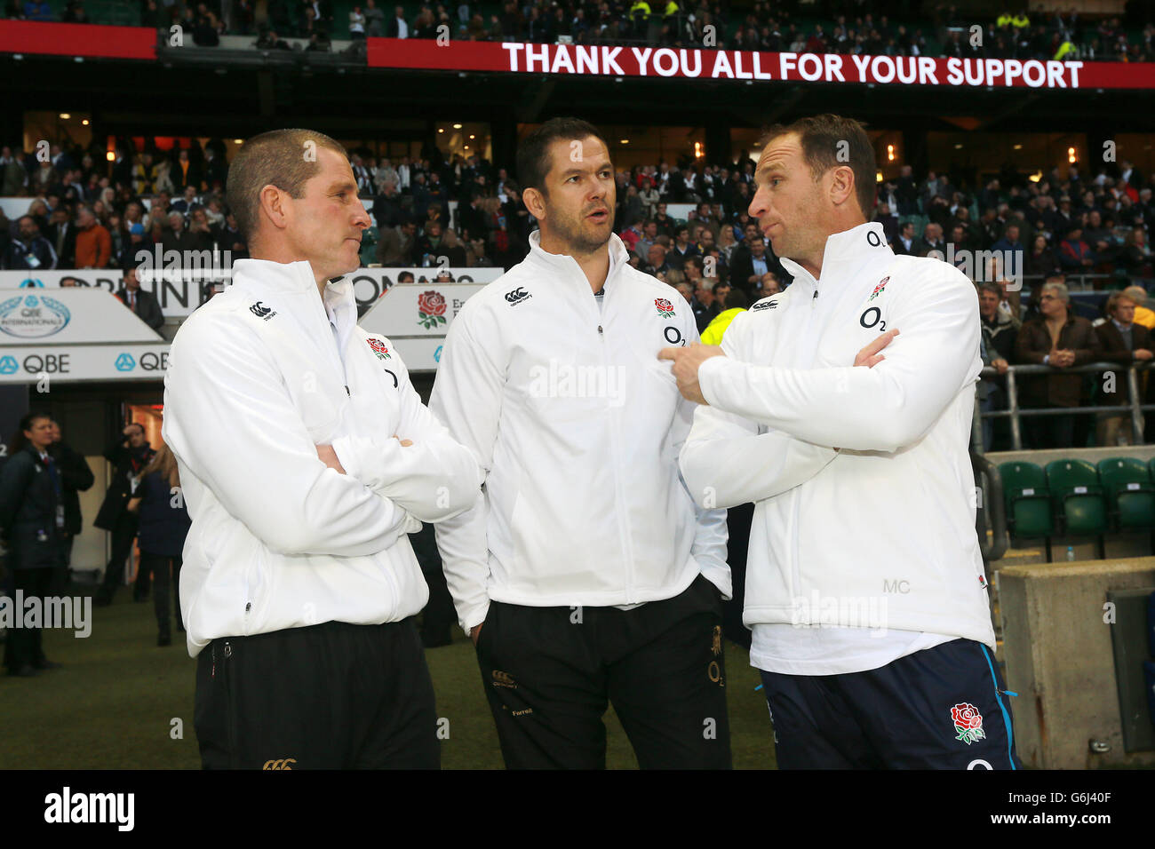 England assistant coach mike catt hi-res stock photography and images - Alamy