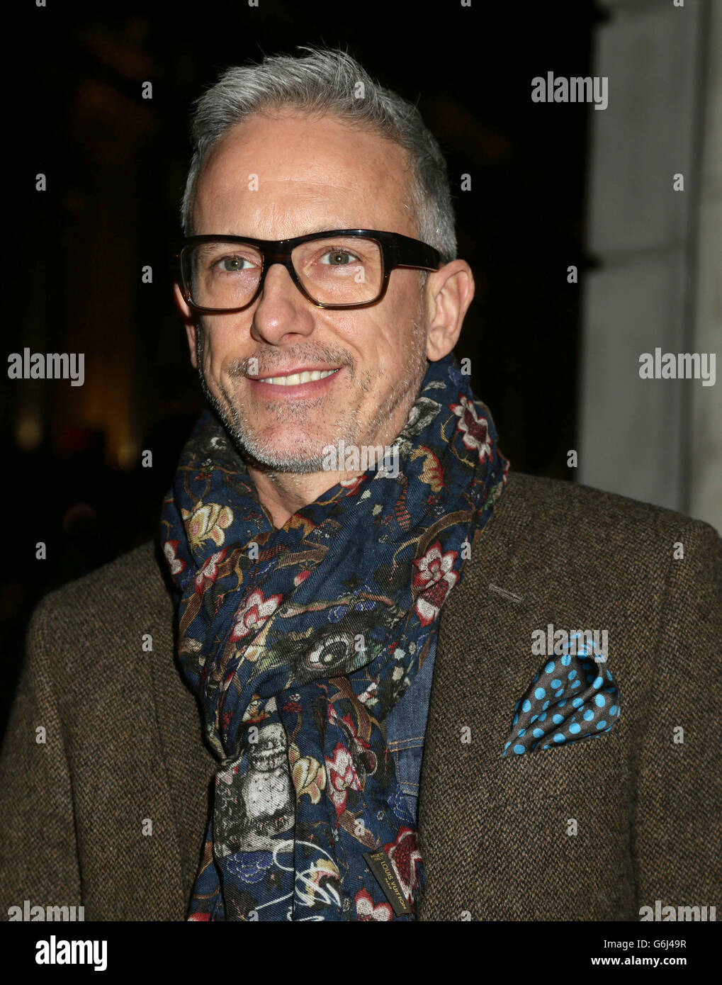 Patrick Cox attending the J Crew store launch in Regent Street, London ...