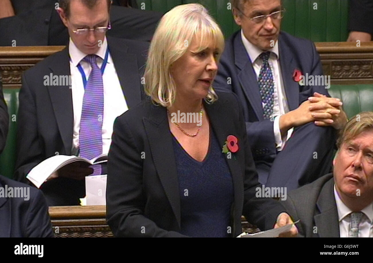 Tory MP Nadine Dorries apologising to the Commons "fully and ...