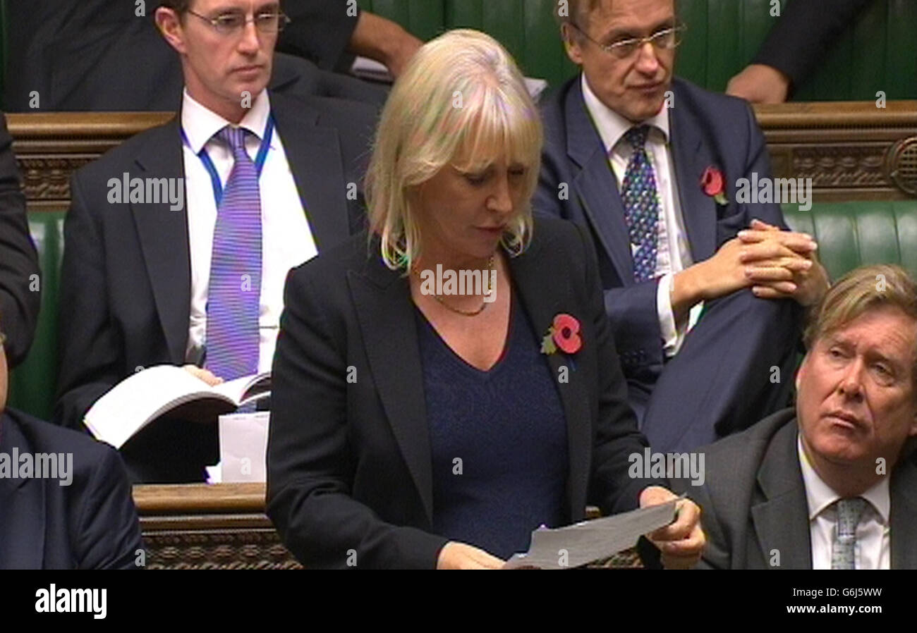 Nadine dorries mp hi-res stock photography and images - Alamy
