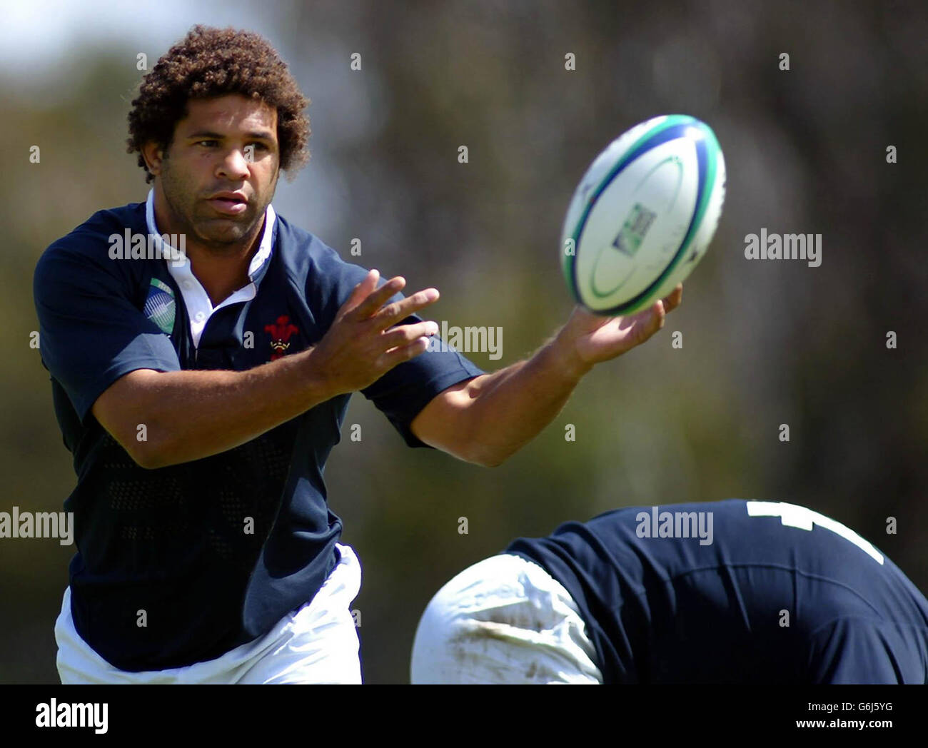 Wales training session Stock Photo - Alamy